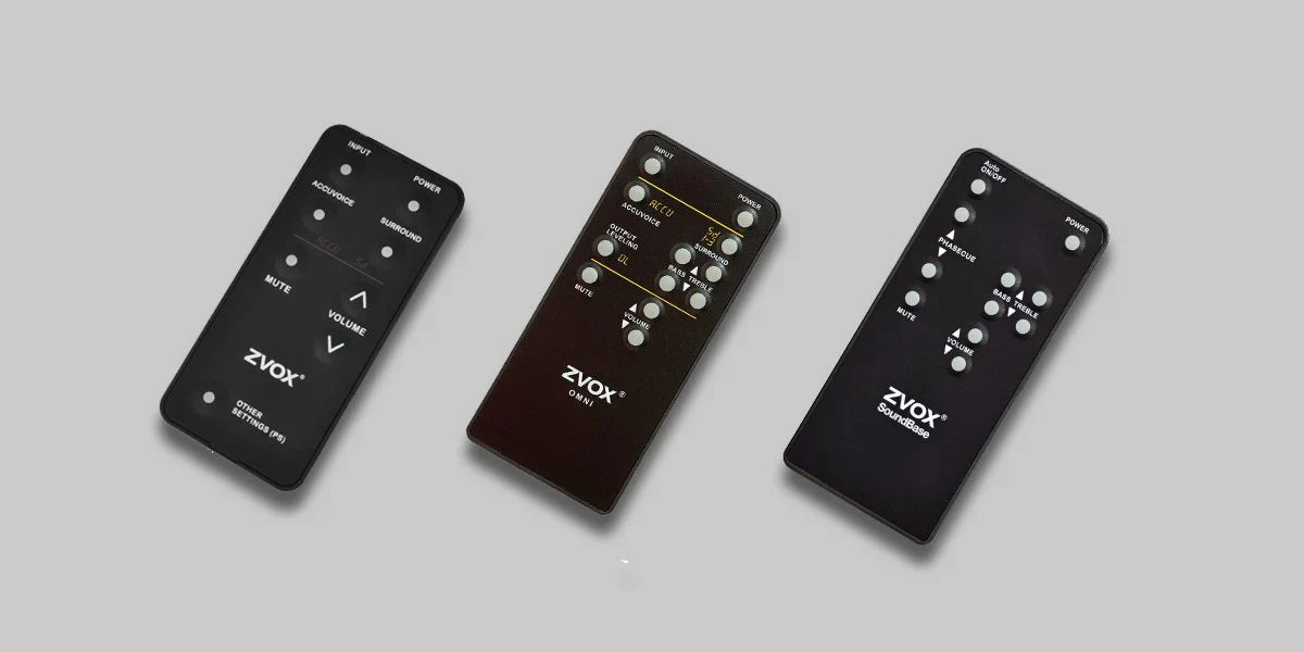 ZVOX Remotes – ZVOX Audio